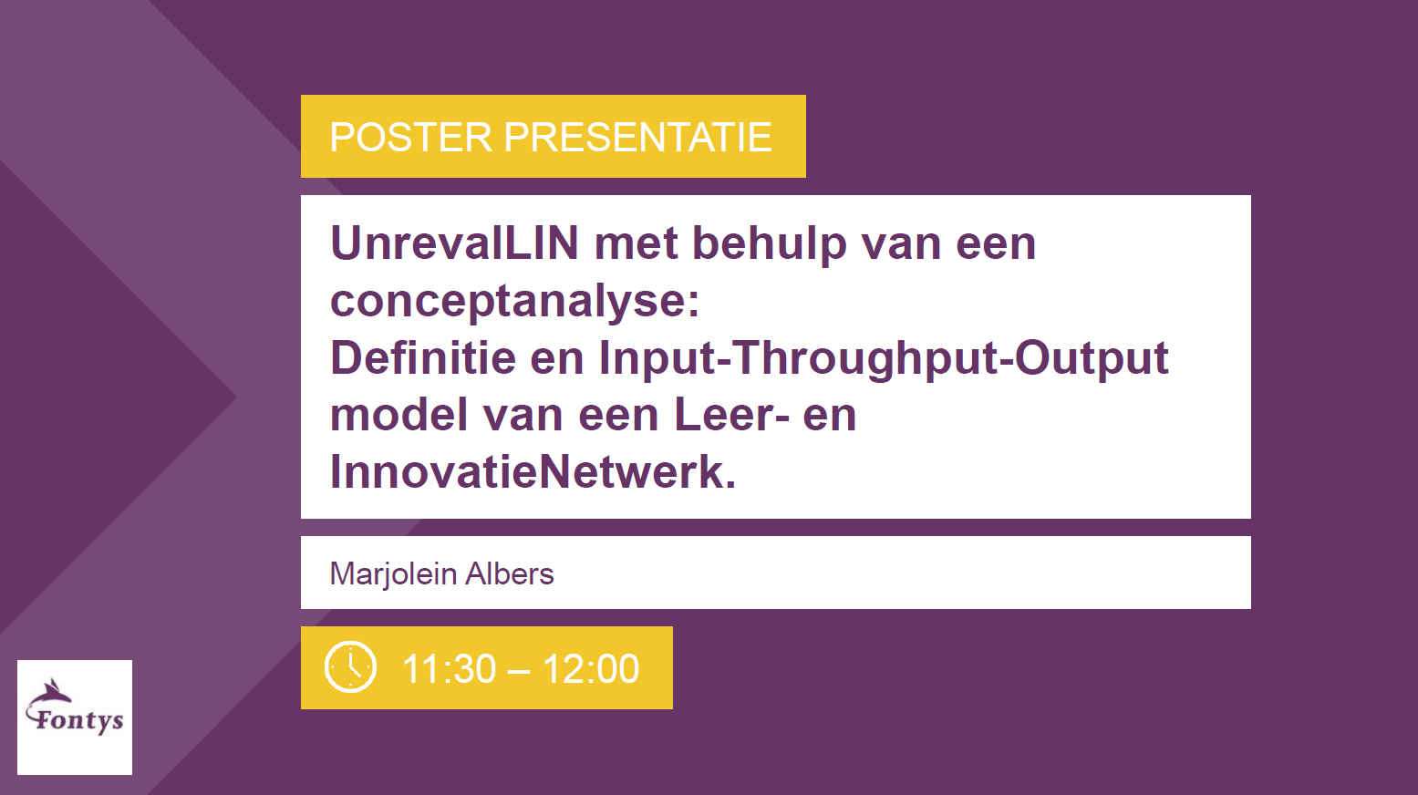 WIN project | Fontys Hogescholen | Fontys